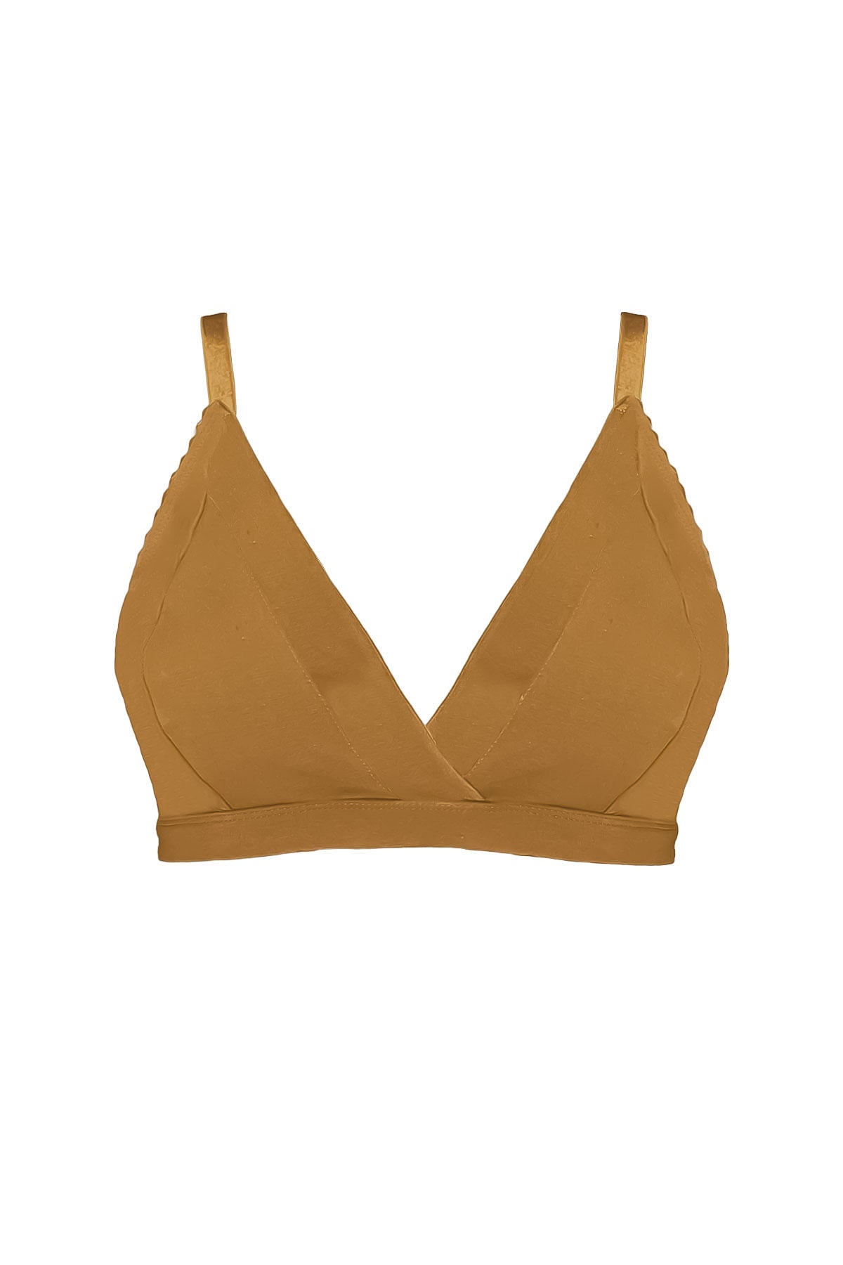 Extra Full Cup Bralette in Marigold | Natural Support – Eco Intimates