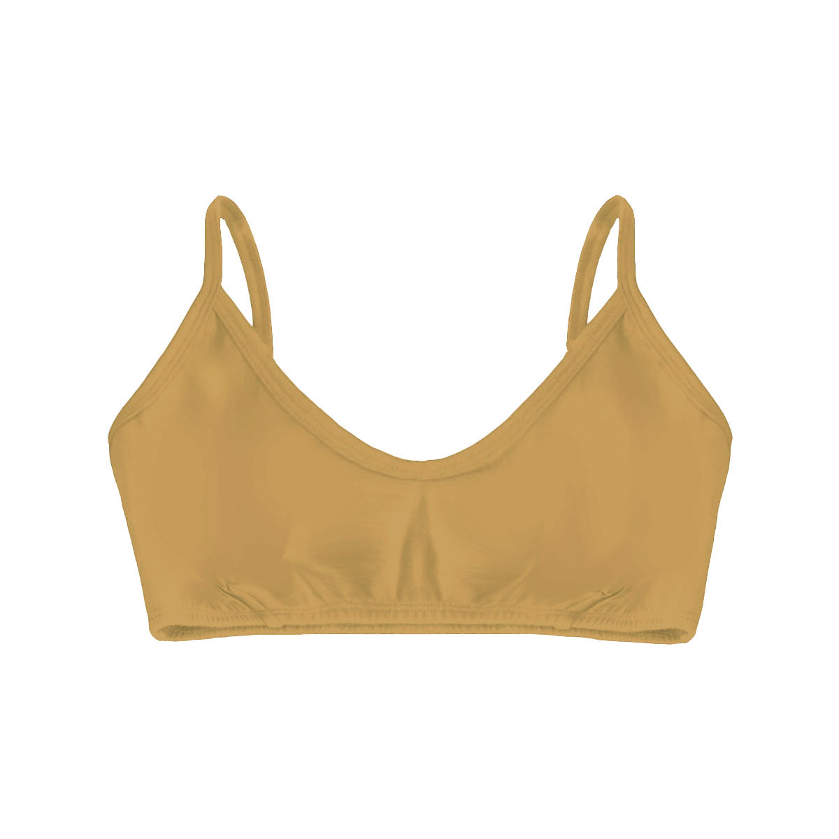 Organic crop bra in marigold – Eco Intimates